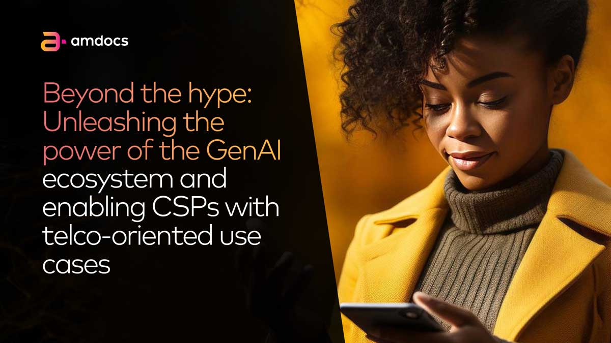 Beyond the hype: Unleashing the power of the GenAI ecosystem and enabling CSPs with telco ...