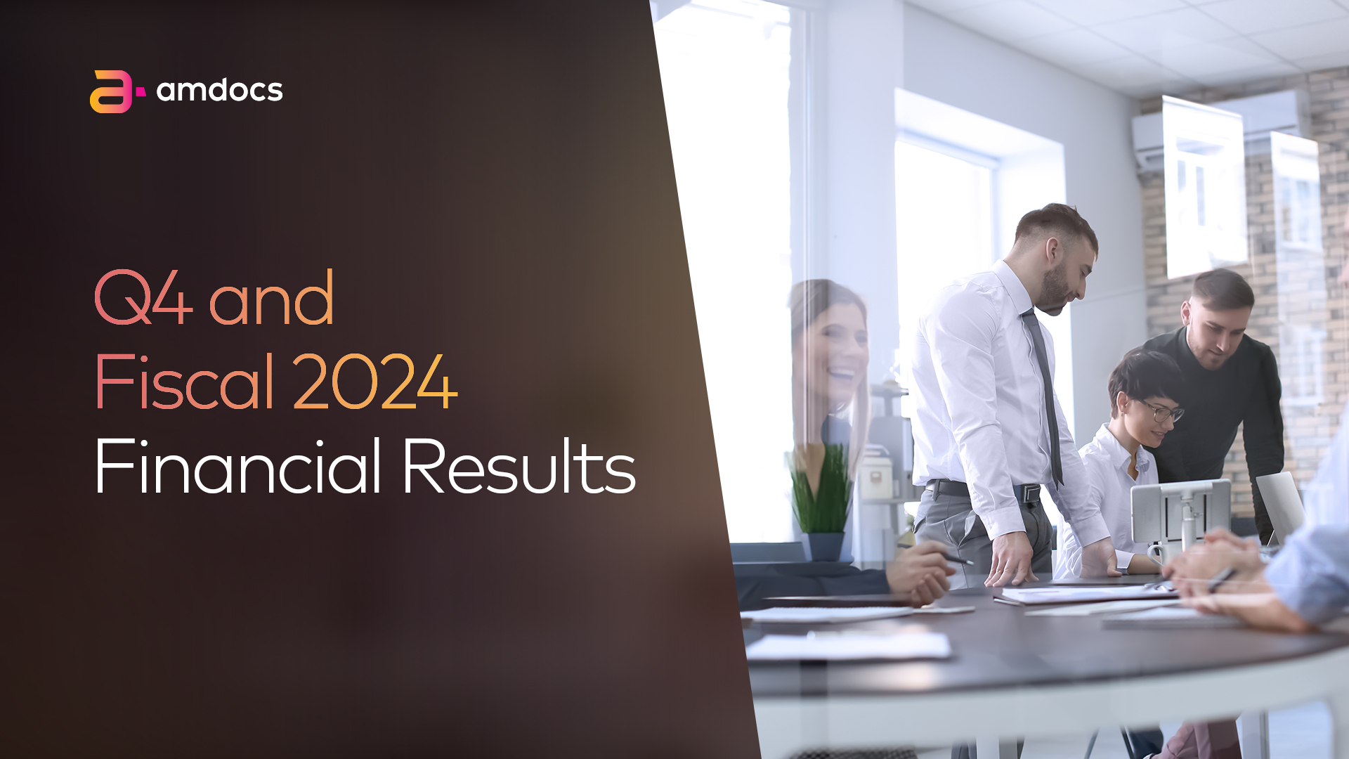 Amdocs Limited Reports Fourth Quarter Fiscal 2024 Results and Full Year Fiscal 2024 Results | AMDOCS